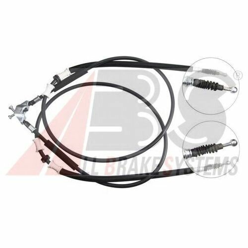 Тросик, cтояночный тормоз Abs K13066 для Opel Combo (2001-2011), Vauxhall COMBO MK II C (2001-2012), Vauxhall COMBO TOUR MK II C F25 (2001-2012)
