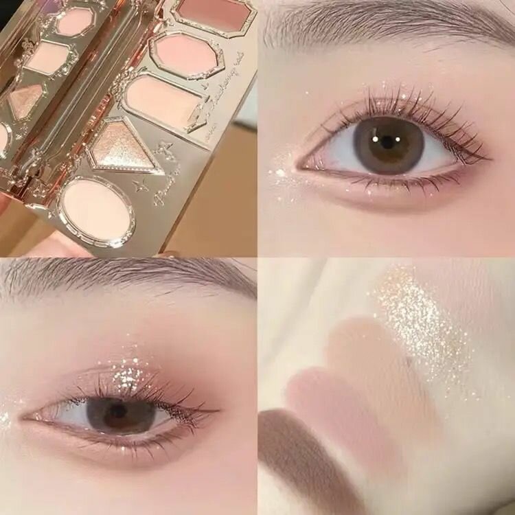 Тени для век Flower Knows Strawberry Rococo Matte Pearl