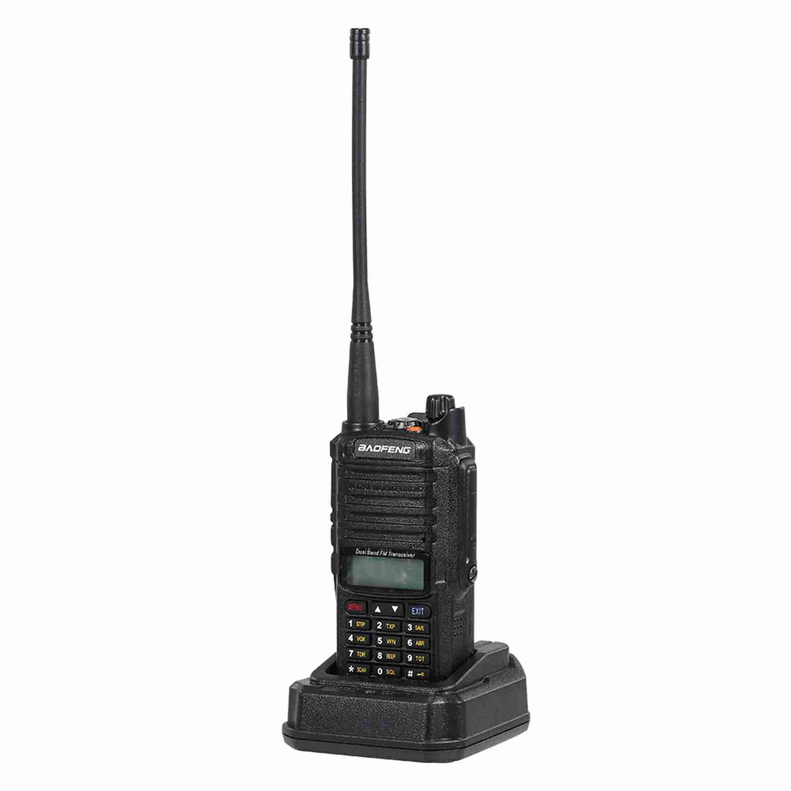 Двухдиапазонный портативный FM-радиоприемник IP67, водонепроницаемый, портативный, двухсторонний, с большим радиусом действия и чистым звуком