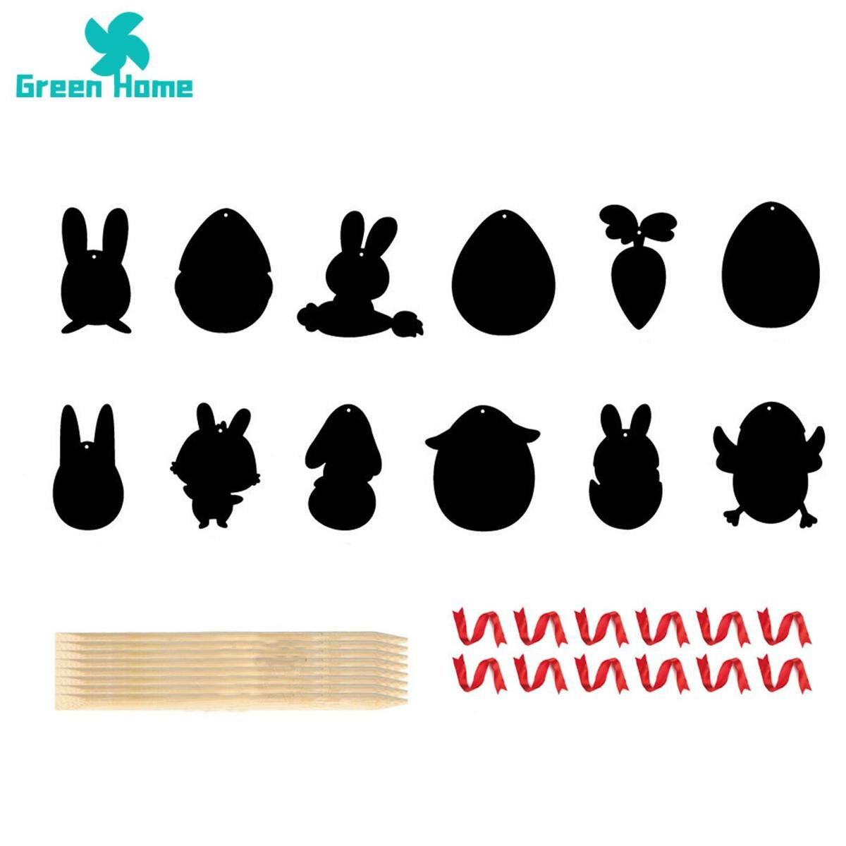 Игрушка для раскрашивания яиц Green Home Creative Bunny Decorating Scratched Egg Painting Toy