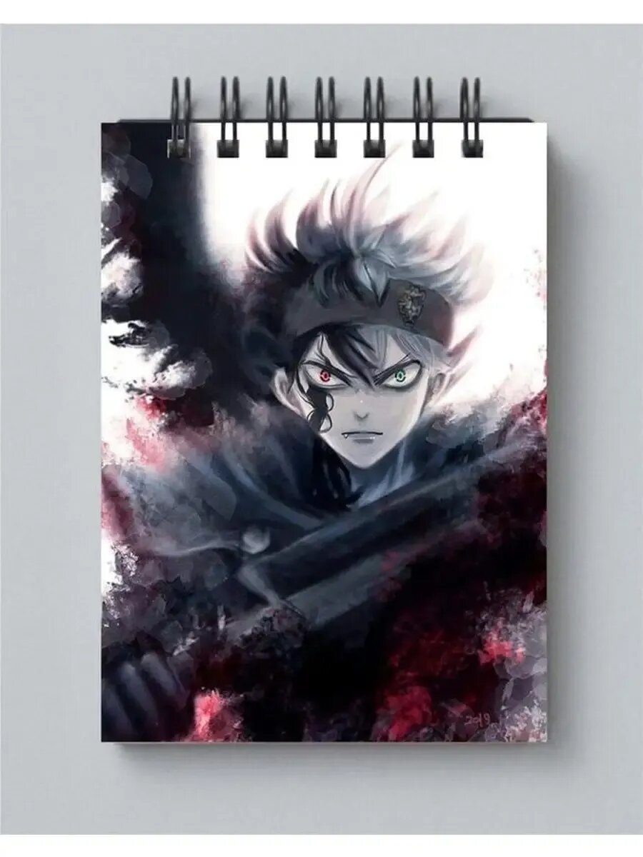 Блокнот Черный Клевер/A6