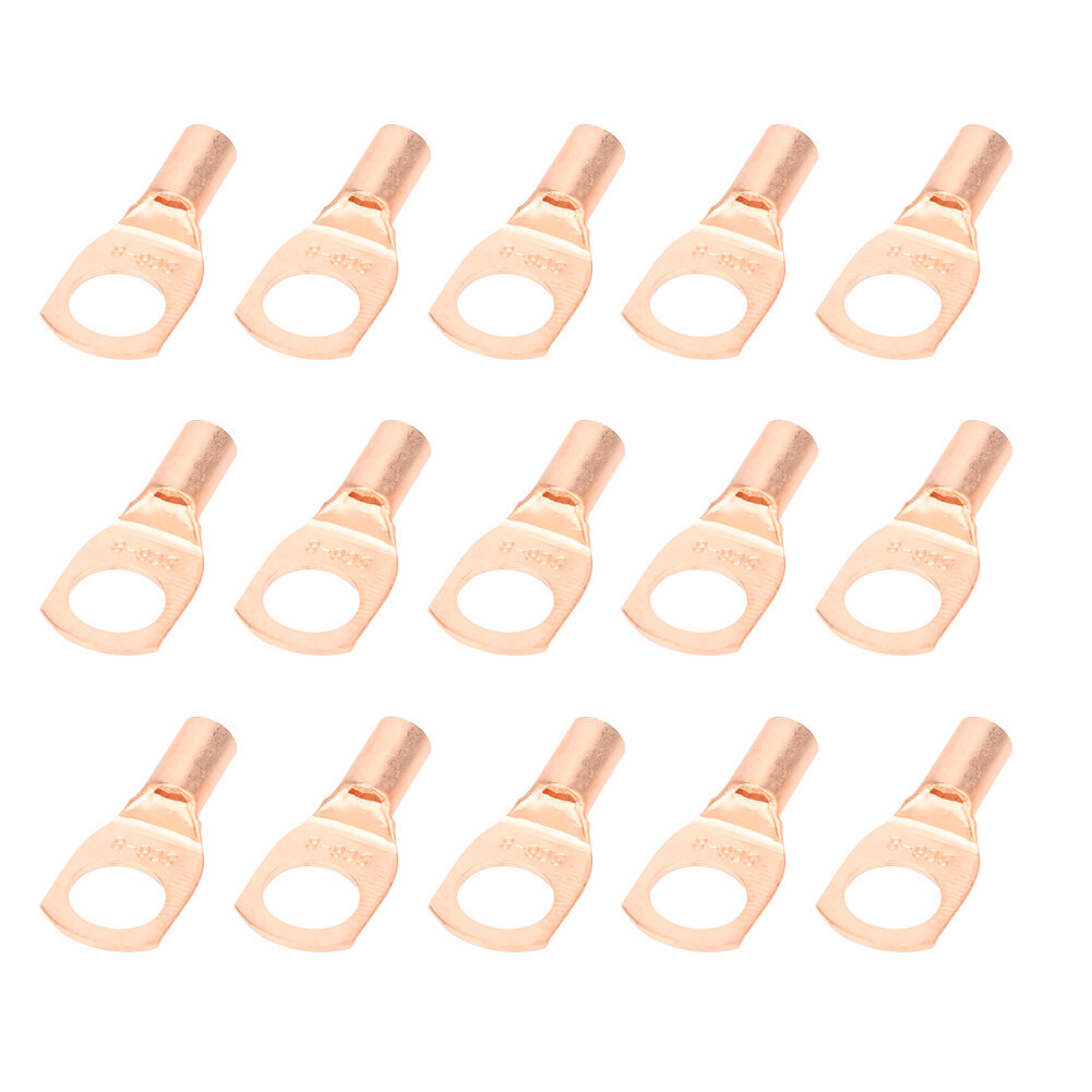 50 шт. медные кольцевые наконечники для кабеля, обжимные соединители холодного прессования, клеммы sc68