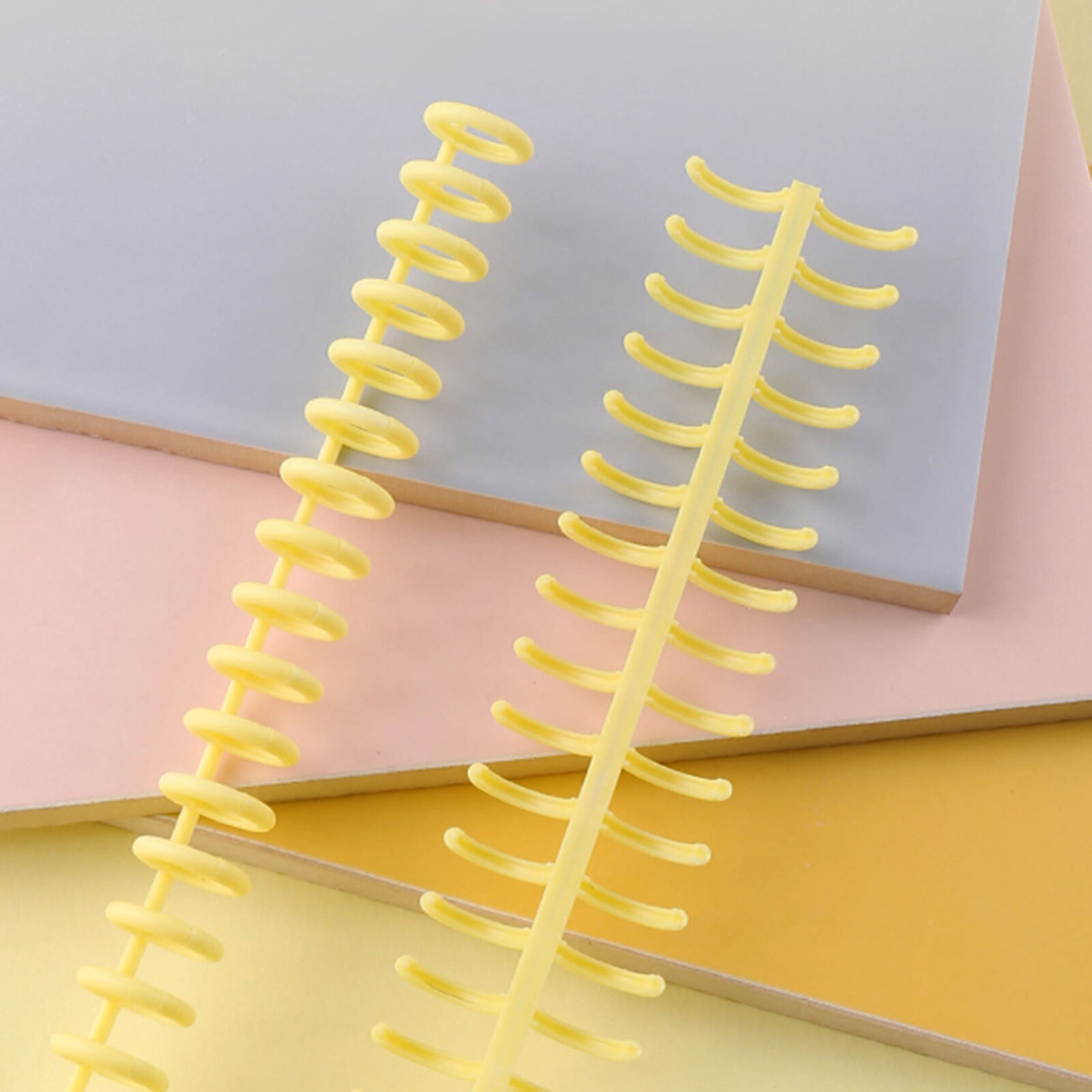 KW-trio, 10 шт, пластиковые переплетные листы с 30 отверстиями, кольцевые переплеты, расчески, 85 листов, емкость для DIY, бумажный блокнот, альбом, офисные школьные принадлежности