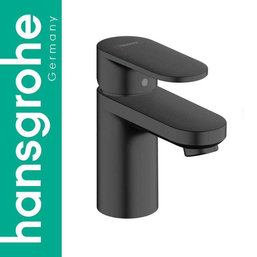 Смеситель для раковины Hansgrohe Vernis Blend с синтетическим донным клапаном
