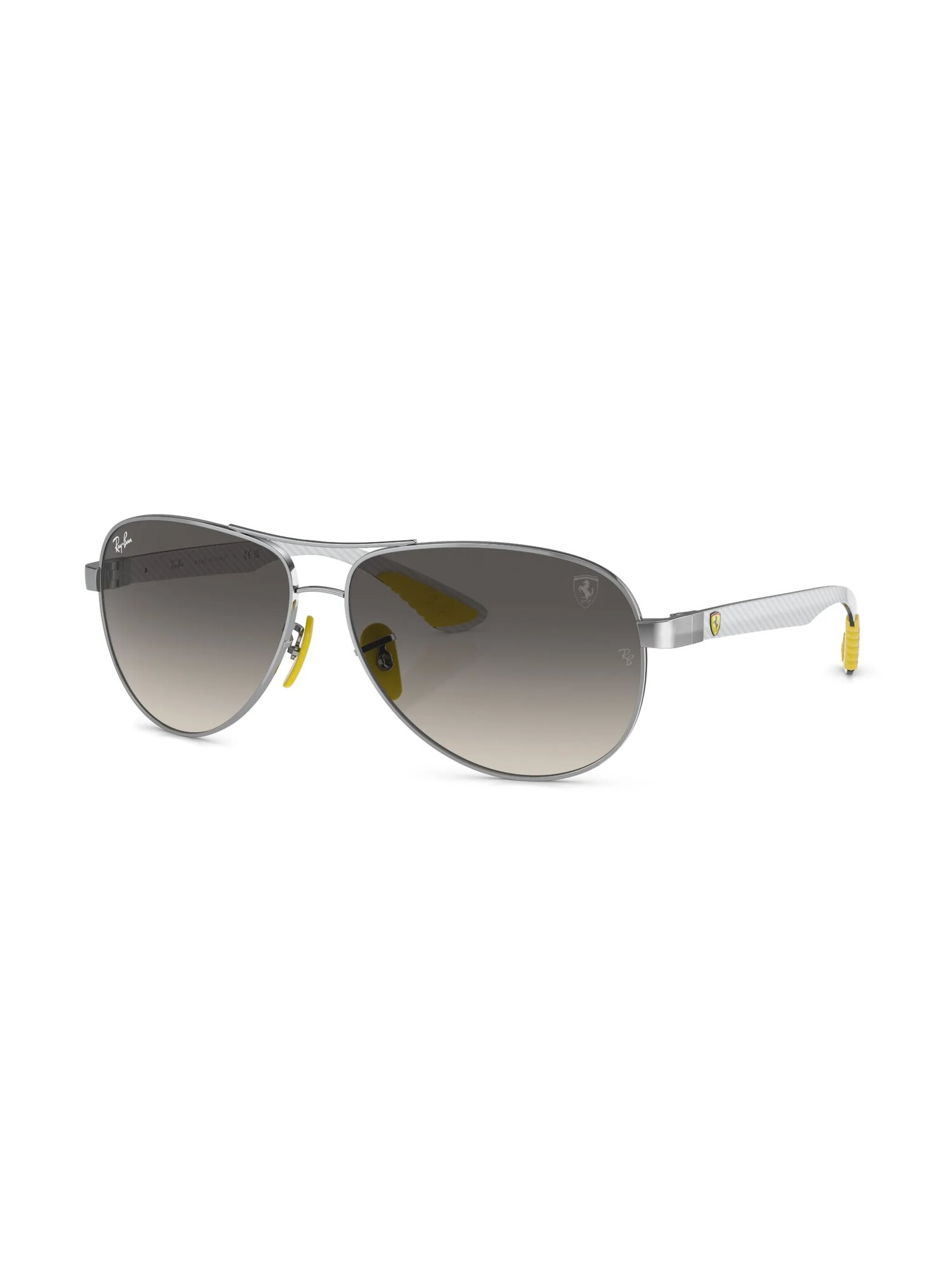Солнцезащитные очки Ray-Ban, серебряный — фото 1