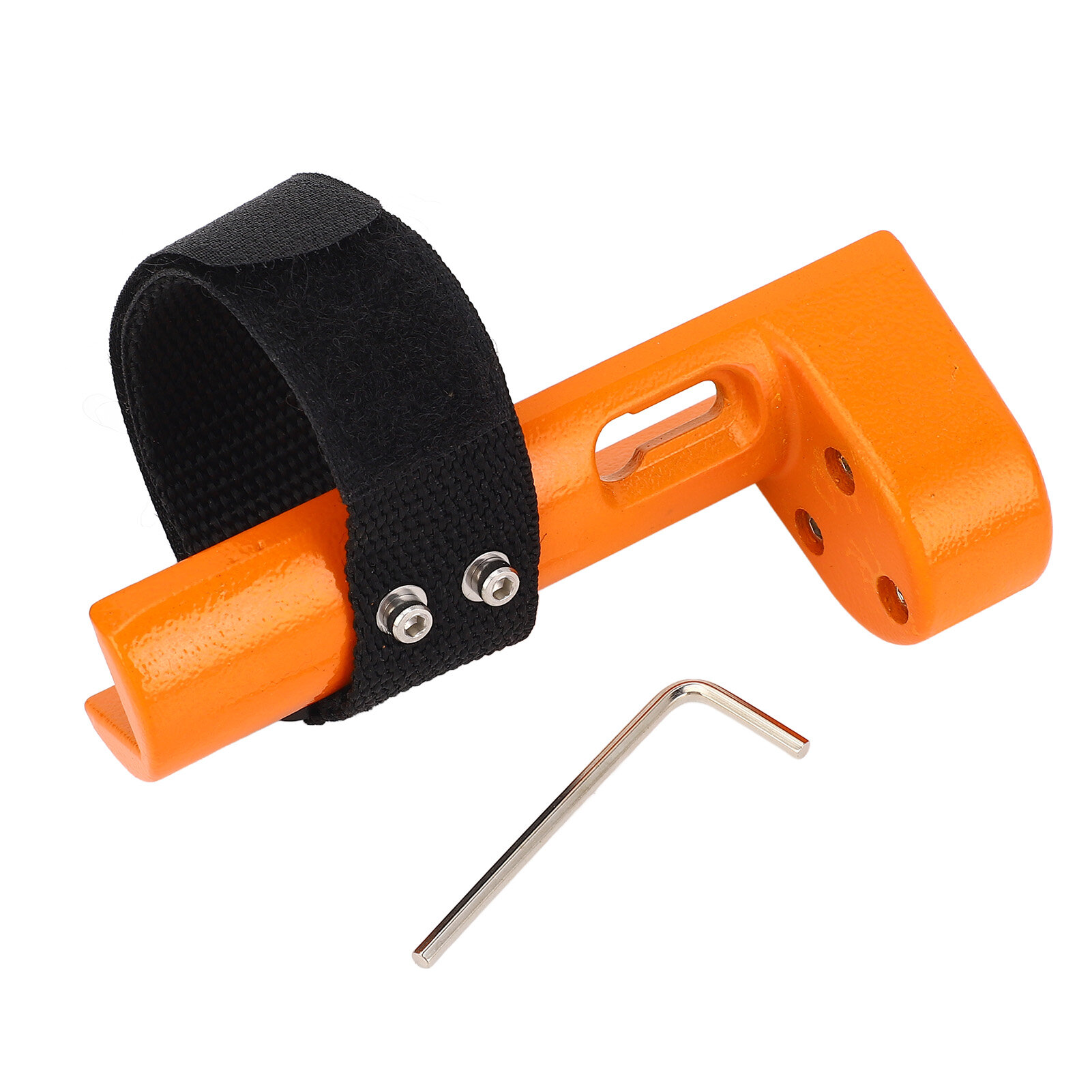 Регулируемый горизонтальный пузырьковый уровень для башенной линейки, угловой (90 градусов), универсальный RL04-OR, оранжевый/красный.