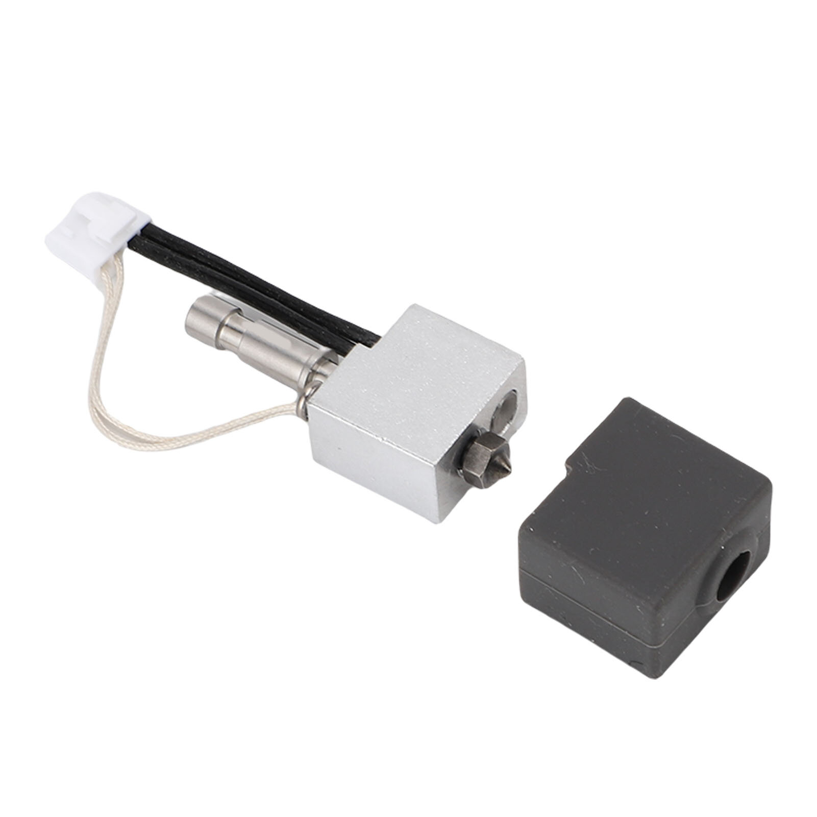 Комплект экструдера для печатающей головки Hotend, комплект экструдера для 3D-принтера из закаленной стали, устойчивый к высоким температурам, с 2 силиконовыми втулками для сопла S1 0,6 мм