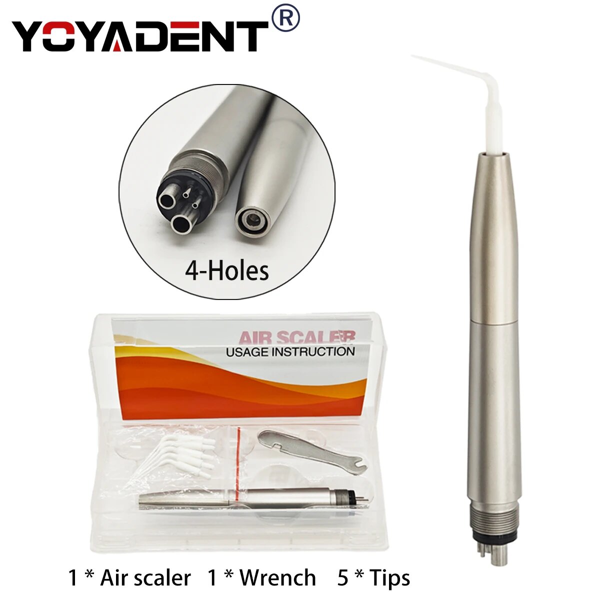 YOYADENT Воздушный скалер 4 Holes