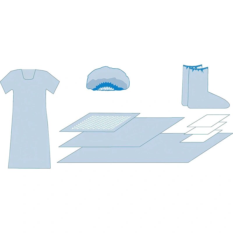 Комплект акушерский медицинский, стерил. КБР-12  Гекса