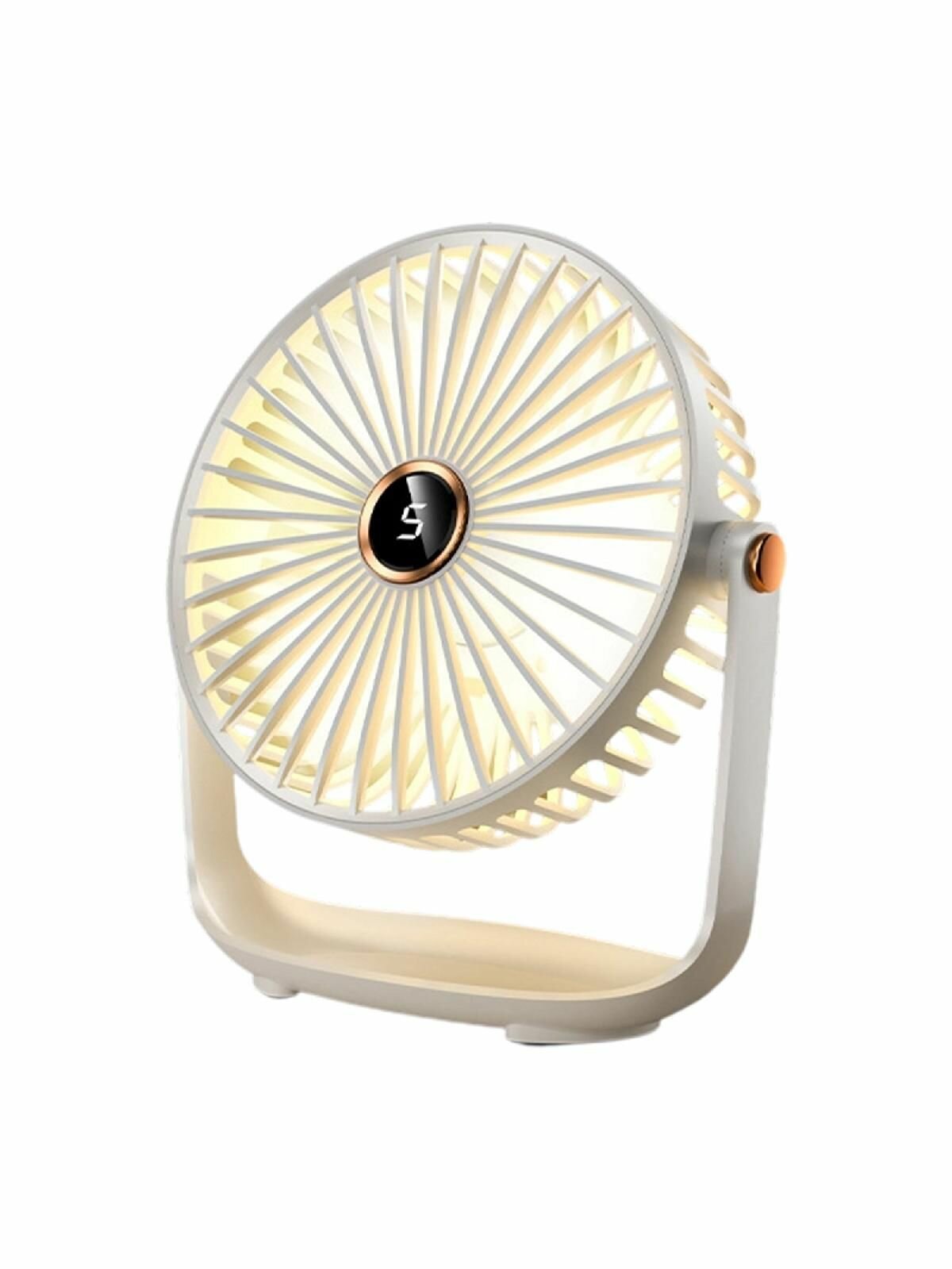 Ночник,6-дюймовый вентилятор для студенческого общежития clip fan night light-белый
