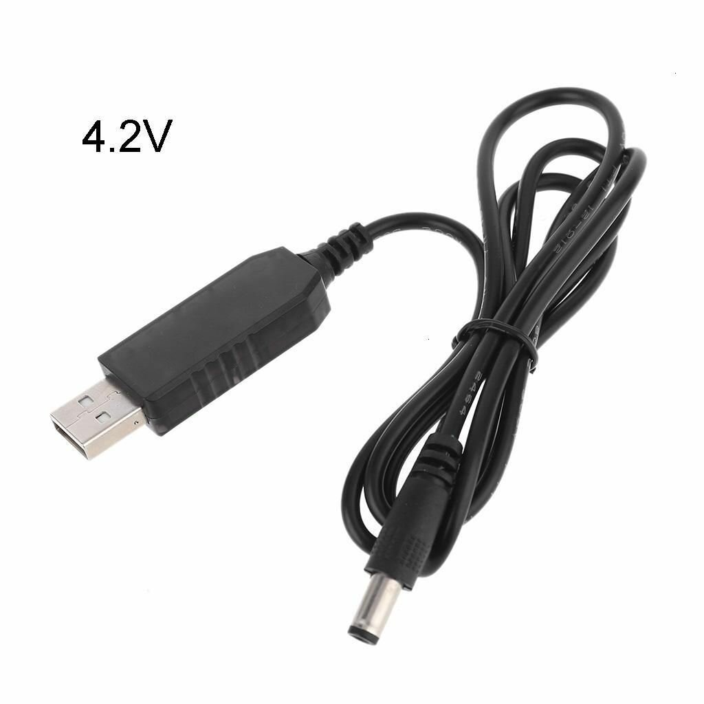 1 Кабель для зарядки USB 5V 5,5x2,1 мм, выход 4,2 В