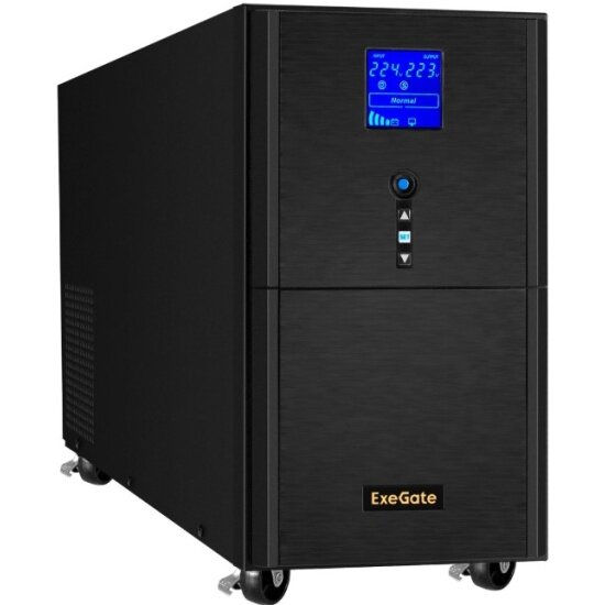 Источники бесперебойного питания инвертор, синус, для котла Exegate SineTower SN-5000. LCD. AVR.2SH.1C13. T. RJ. USB 5000VA/4000W