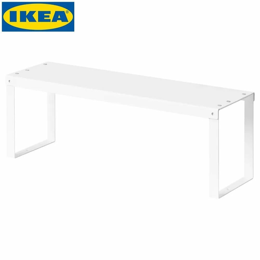 IKEA Полка Настольная Прямая, 46х14х16 см, 1 шт.