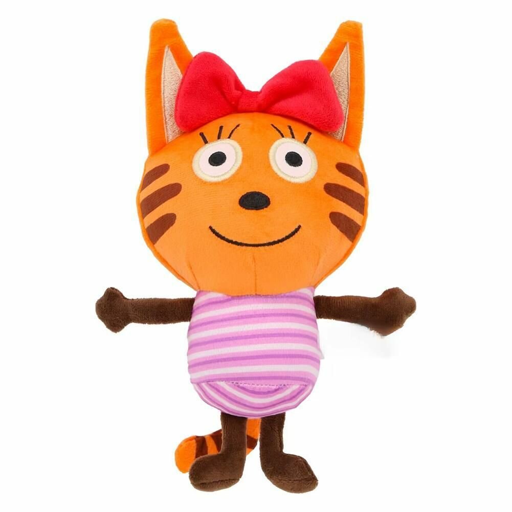 Мягкая игрушка Три кота, подушка-обнимашка,28cm