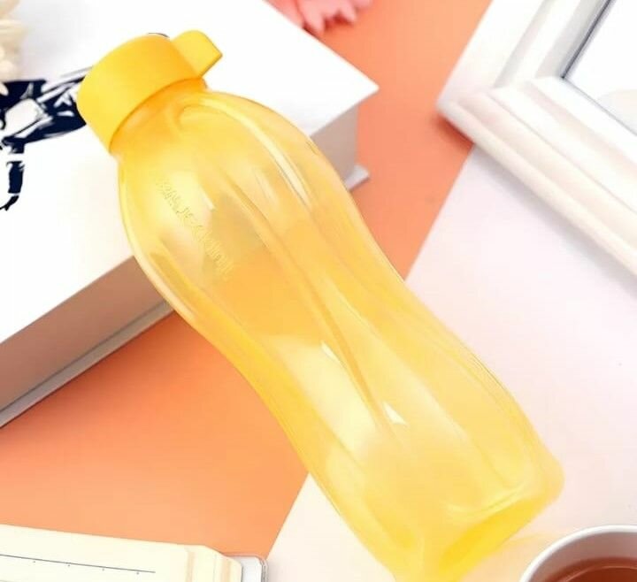 Эко-бутылка 500мл с винтовой крышкой, желтая Tupperware