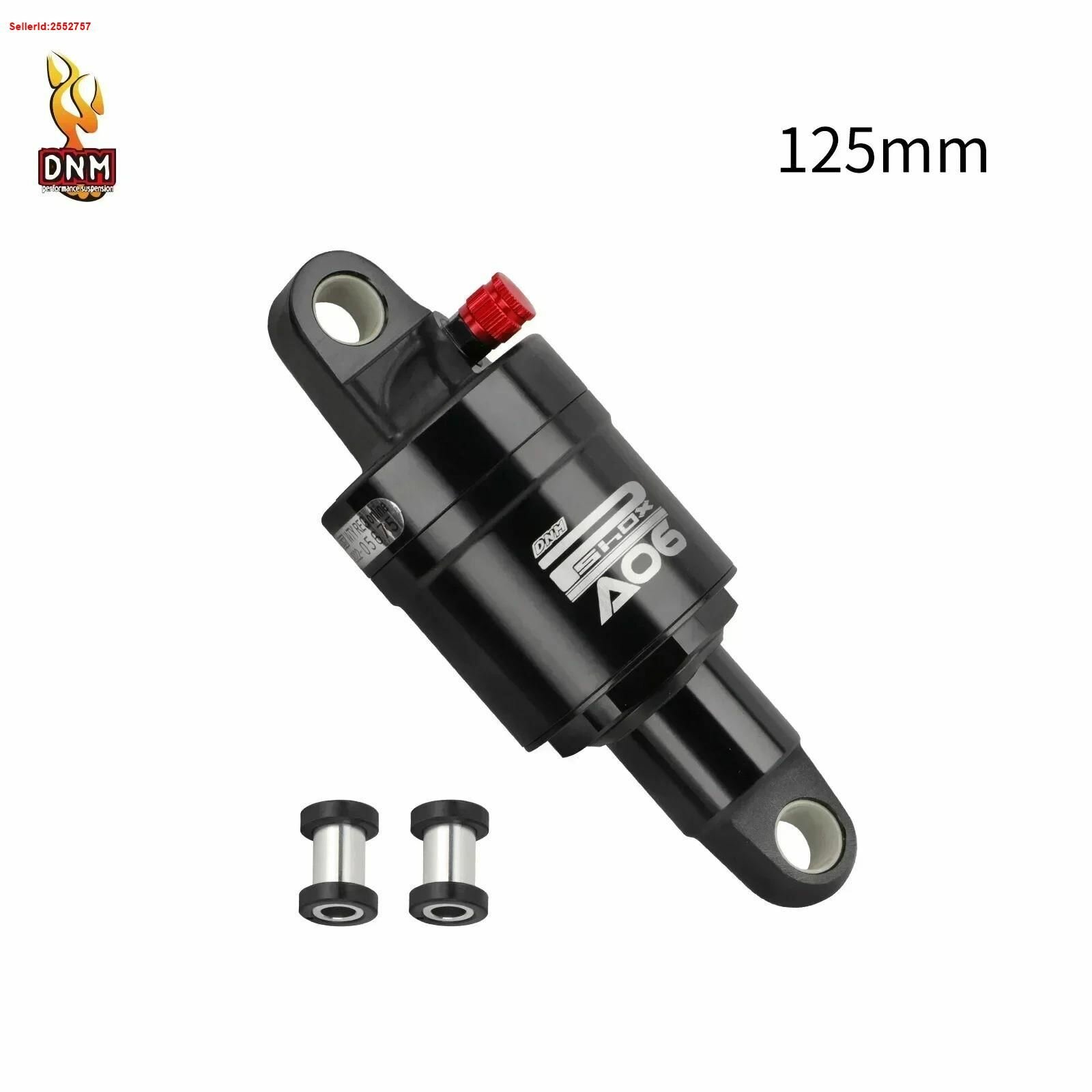 DNM AO-6 горный велосипед воздушный задний амортизатор 100 мм 125 мм 150 мм 165 мм 190 мм складной электрический самокат подвеска