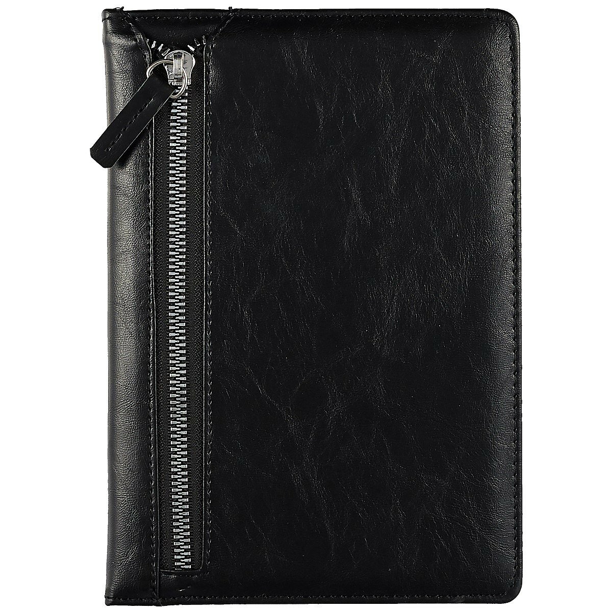 Ежедневник недатированный "Анилин", А5, 160 листов, черный