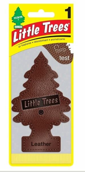 Ароматизатор на зеркало Елка Little Trees кожа