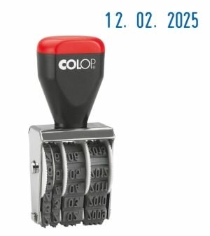Датер ручной Colop 04000 Bank (месяц обозначается цифрами, 4 мм)
