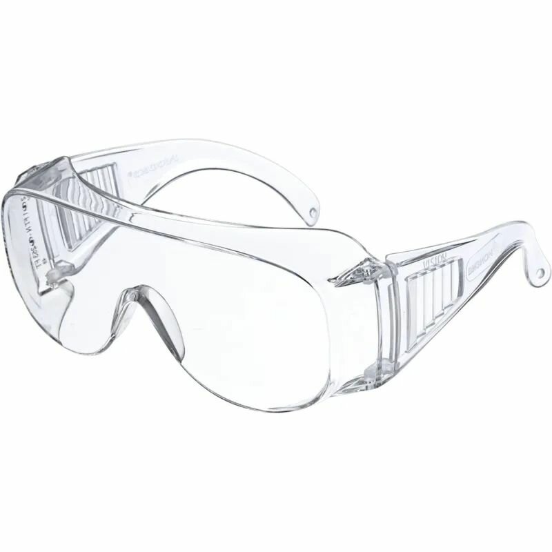 Очки защитные открытые РОСОМЗ О35 визион прозрачные (арт произв 13530)