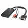 Видеоадаптер VGA to HDMI с USB аудио адаптером