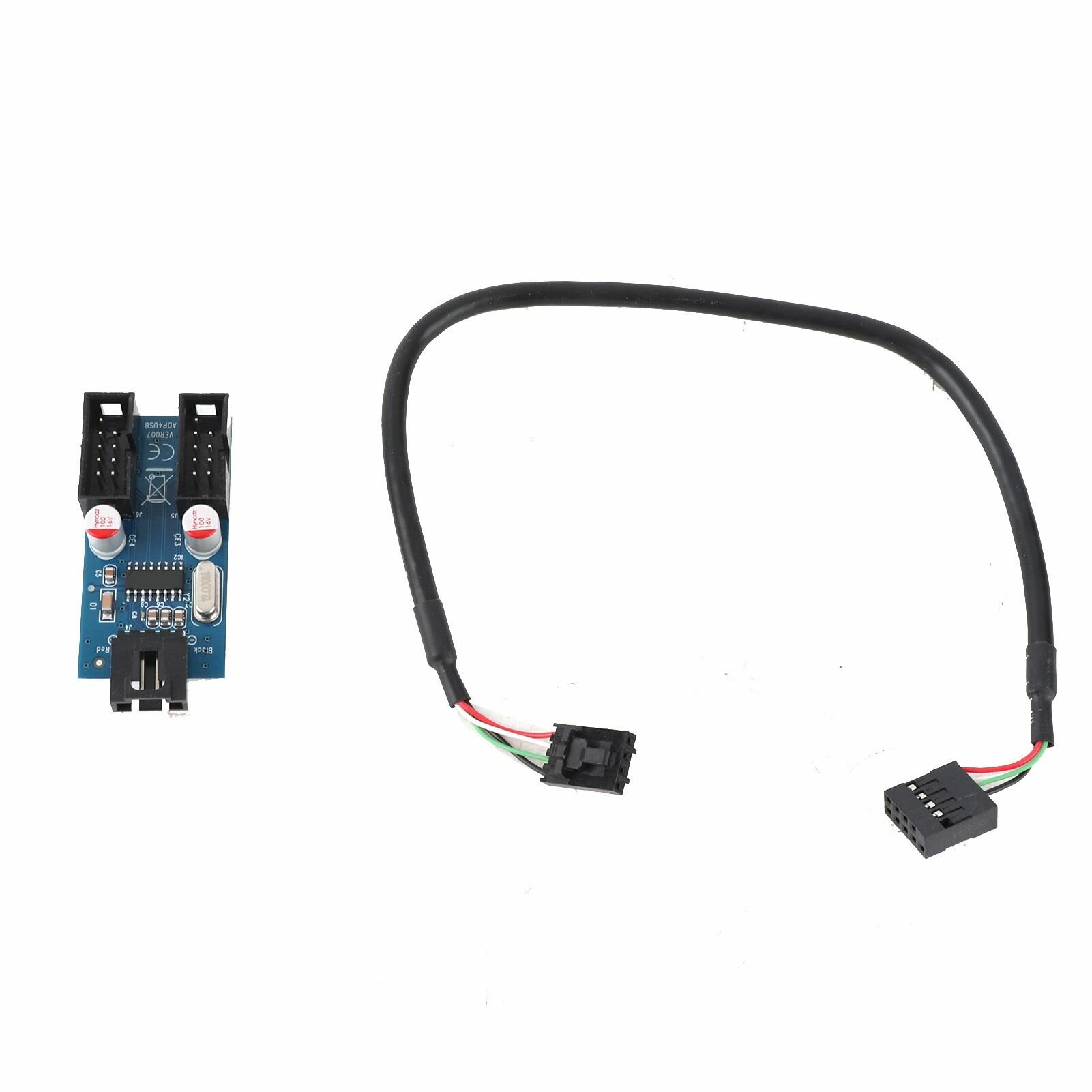 Разветвитель USB 2.0 9-pin (1-to-2)