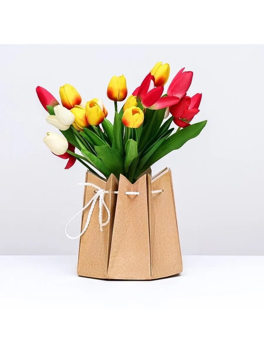 Аквабокс, 18 х 18 см, Крафт