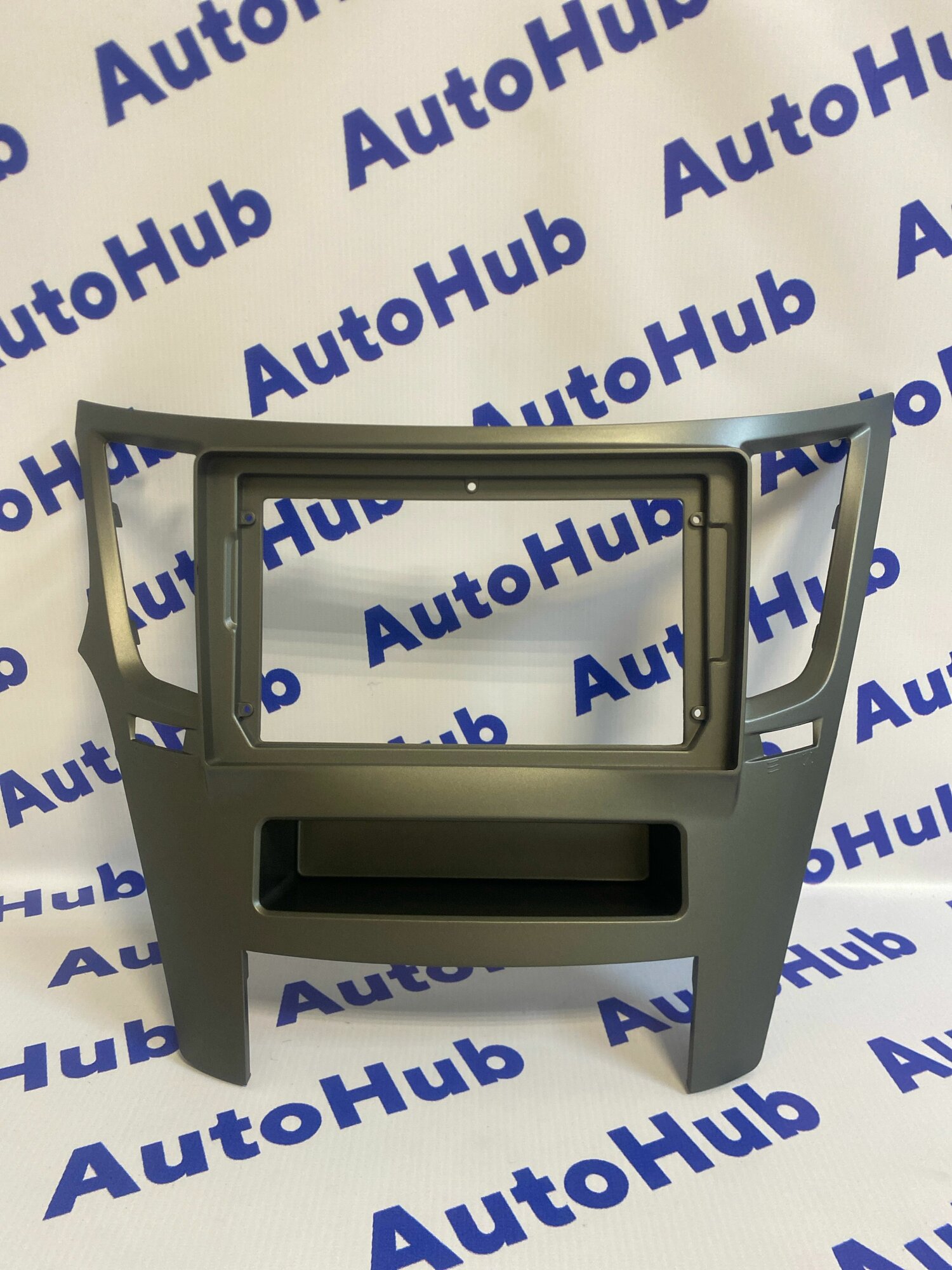 Переходная рамка для магнитолы SUBARU Legacy, Outback 2009-2014 (Цвет: серый, 9 дюймов)
