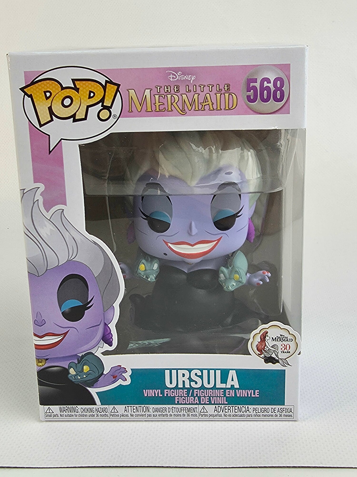 Фигурка Урсула с угрями Ursula with Eels metallic из мультика Русалочка 568
