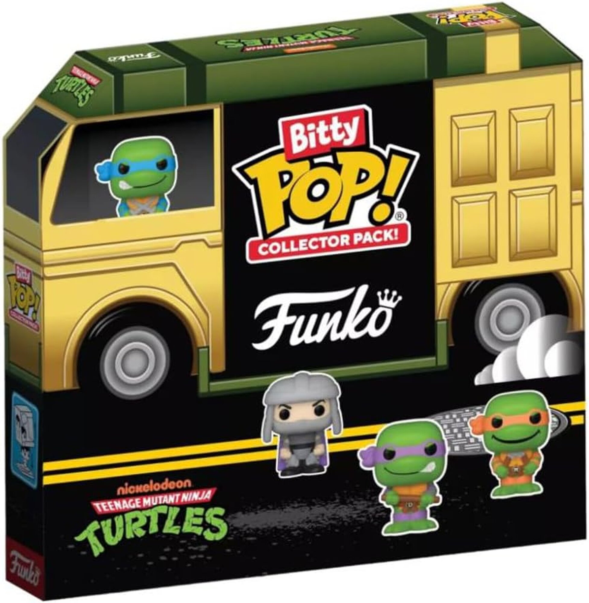 Фигурки Funko Bitty Pop - Набор из 12 фигурок Teenage Mutant Ninja Turtles Ретро - Фанко Черепашки-ниндзя