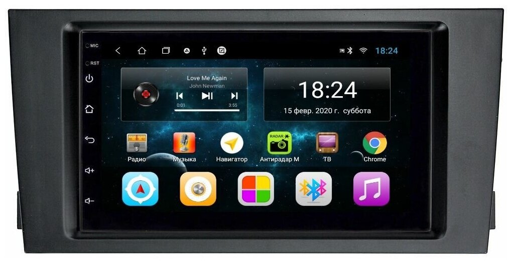 Магнитола CRS-300 Ауди А6 Audi A6, S6, RS6 2002-2005 - Android 13 - DSP - IPS