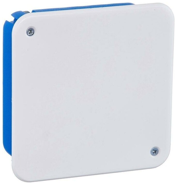 Коробка распределительная Tyco 100x100x45 квадратная для монтажа в гипсокартон IP30