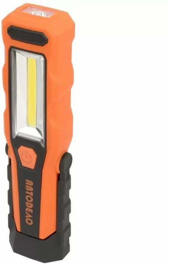 Фонарь аккумуляторный светодиодный поворотный с магнитом 3W COB+1W LED 280 Lm 1800mAh АвтоDело 44310