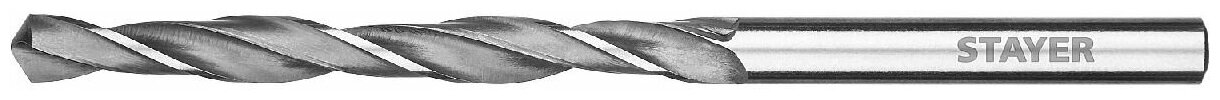 STAYER PROFI 4.5х80мм, Сверло по металлу HSS-R, быстрорежущая сталь М2(S6-5-2), , Серия Professional (29602-4.5)
