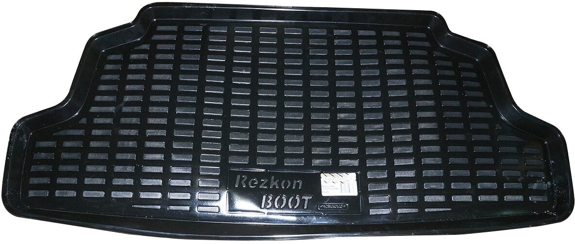 Коврик в багажник! пластиковый, черный, борт 4см Lada 4x4 2121/21213-214 Rezkon арт. 5039035100