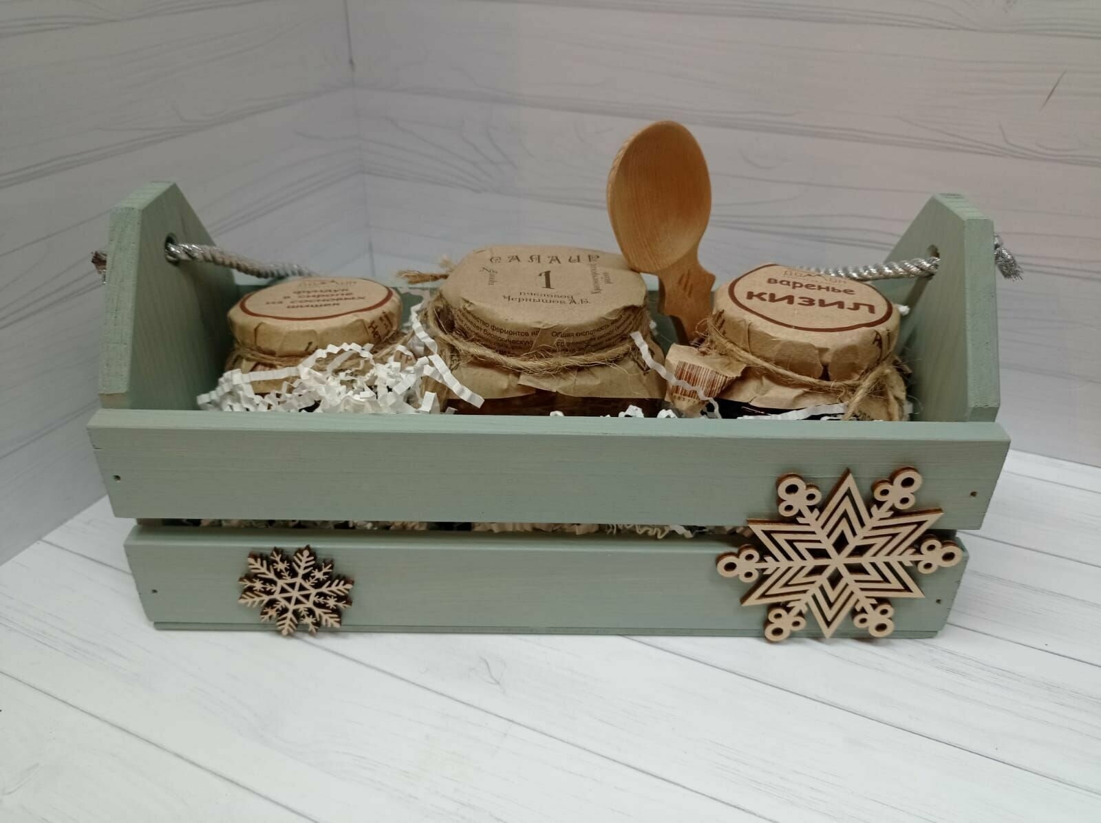 Контейнер для хранения вещей Мёд и кедр