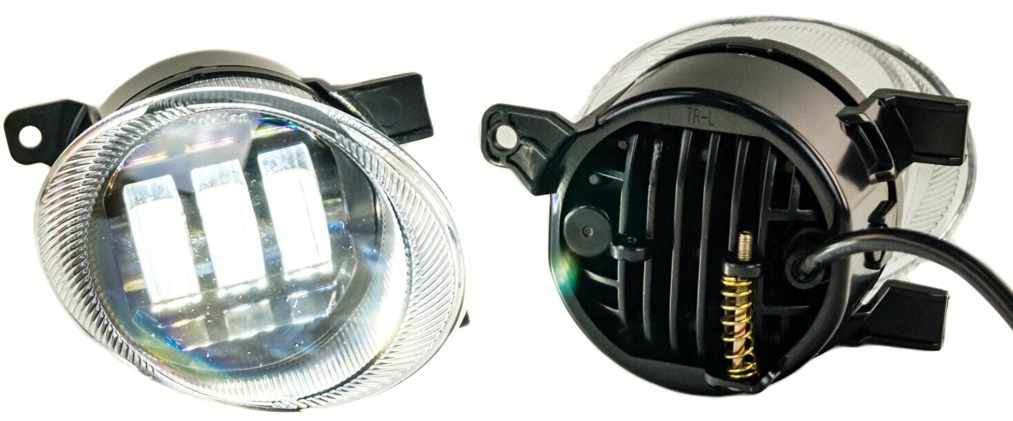 ПТФ светодиодные 50W Sal-Man на Volkswagen Jetta 6, Golf 6, Touareg 2, Tiguan 2, Caddy 3