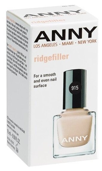 Укрепляющая основа под лак Anny Ridgefiller с витамином Е, 15 мл