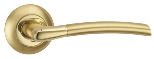 Ручка раздельная Punto (Пунто) Ardea TL SG/GP-4 матовое золото/золото