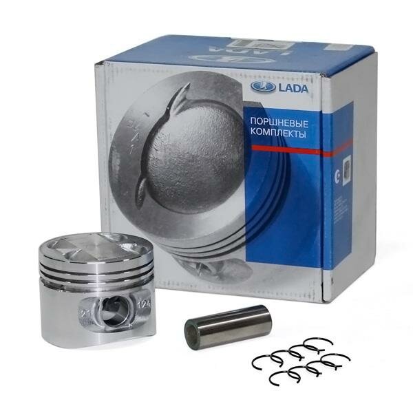 Поршневая группа кт. (4 шт.) 82,4 без колец ВАЗ-21124 (фирм. упак. LADA)