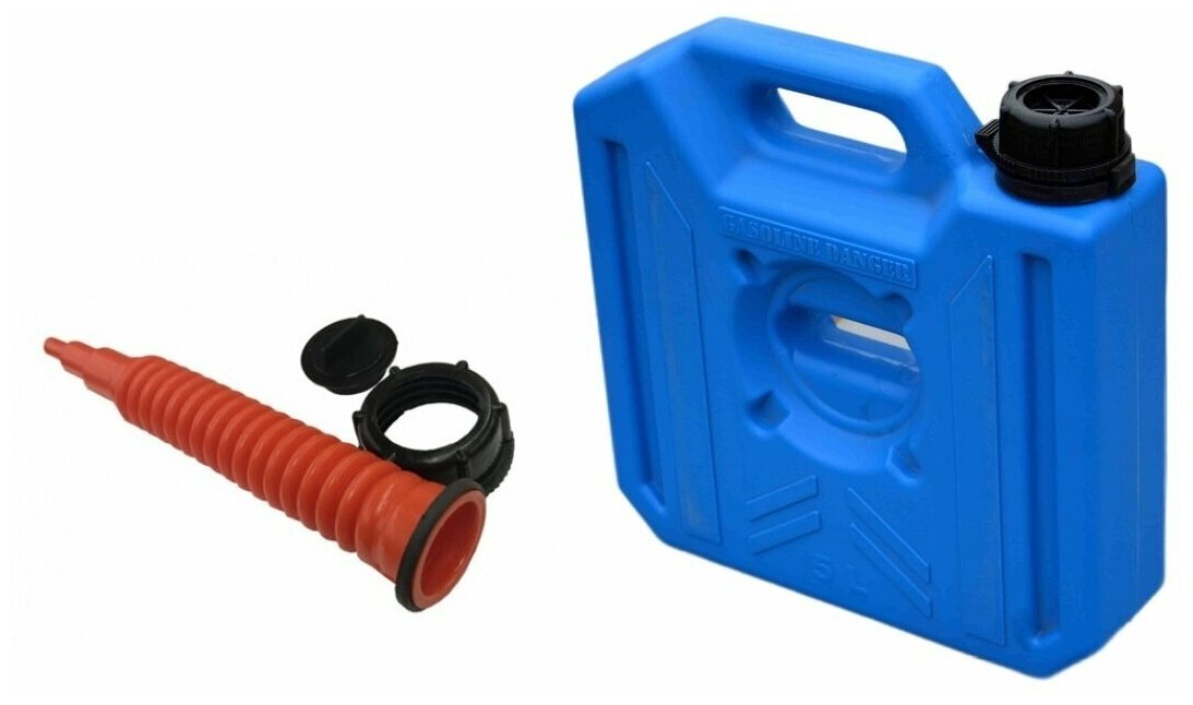 Канистра экспедиционная Art-Rider 5 л (синяя) с носиком