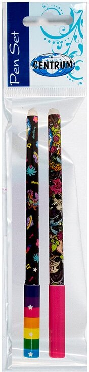 Centrum Набор гелевых ручек со стираемыми чернилами 0.7 мм, 2 шт для письма