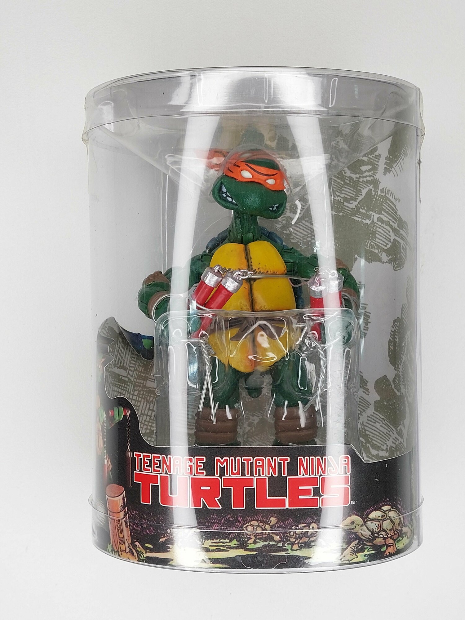 Подвижная фигурка "Черепашки-ниндзя" c фильма TMNT Limited Edition Michelangelo Микеланджело NECA
