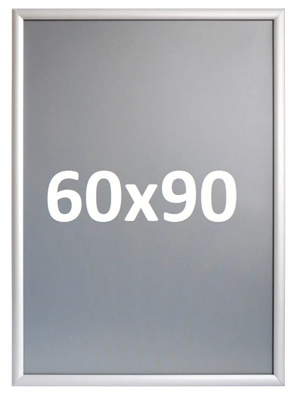 Рамка 60*90 алюминий Клик 25 мм (click) IAL