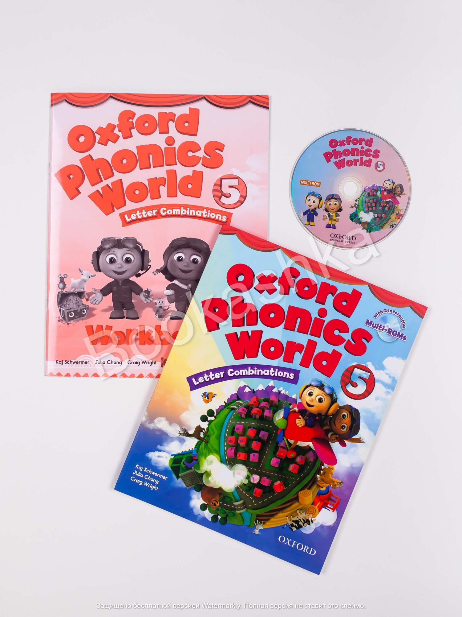 Комплект Oxford Phonics World Level 5 Student Book + Workbook + CD