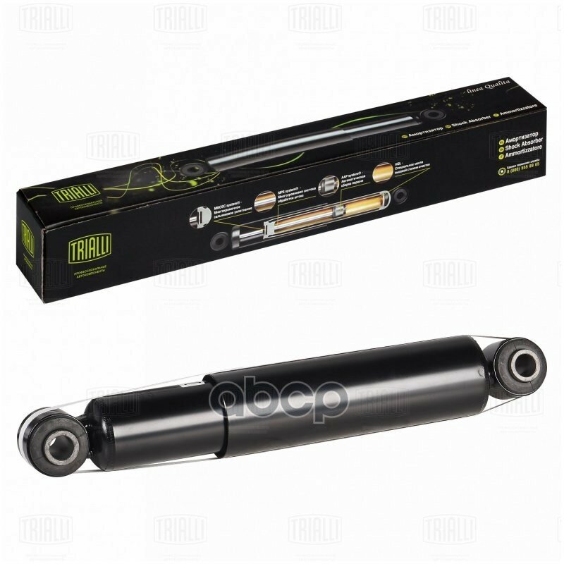 Амортизатор Freightliner FLC/FLD (00-)/Cascadia (08-)/Columbia (03-)/Condor (01-) (370/582 19x57 19x Trialli арт. AH54002