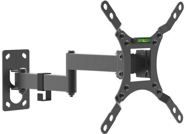 Кронштейн WADER WRB227 VESA75-200 до 25кг накл/повор/черн. для телевизора