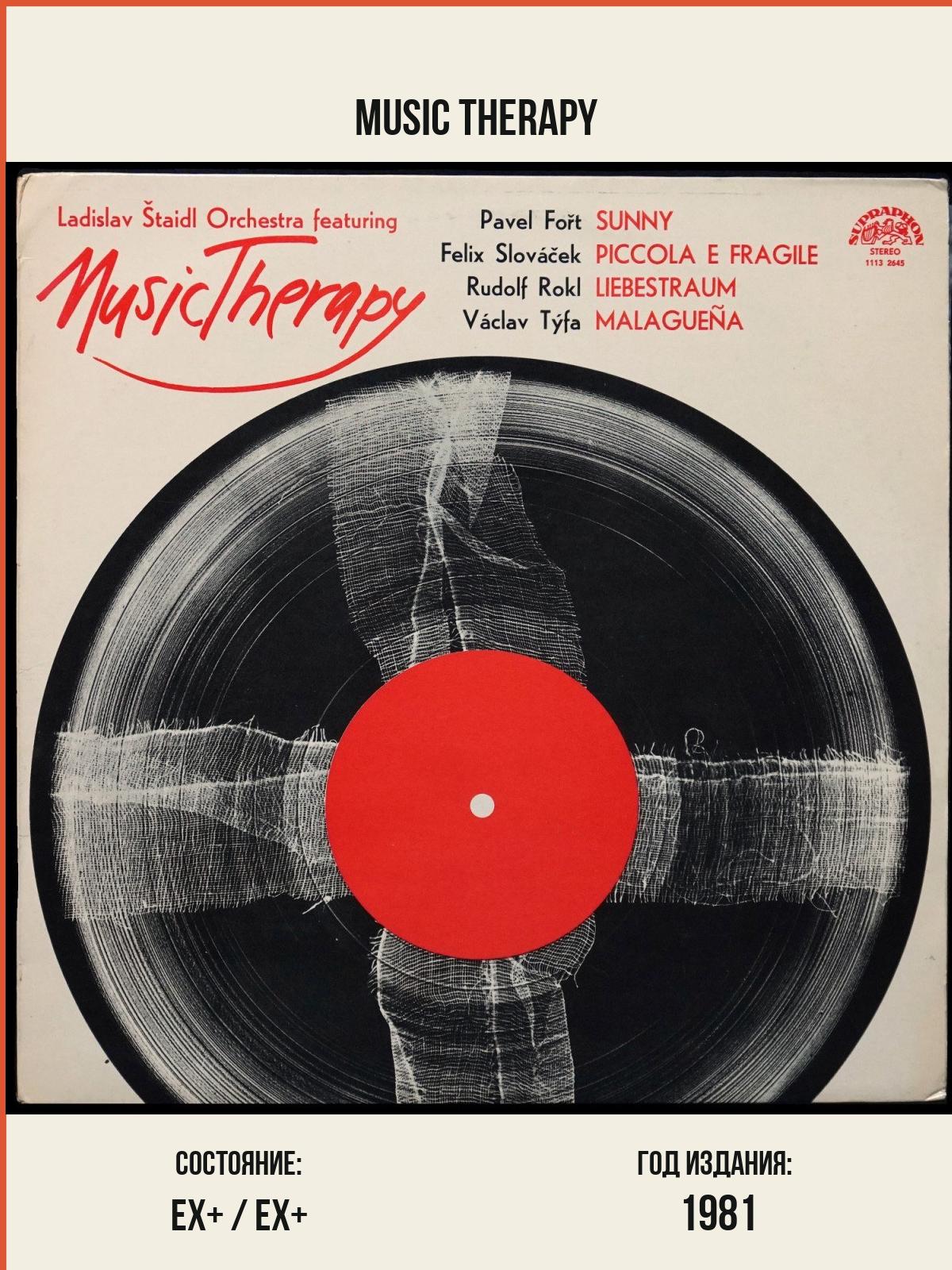 Виниловая пластинка Supraphon Ladislav Staidl Orchestra – Music Therapy