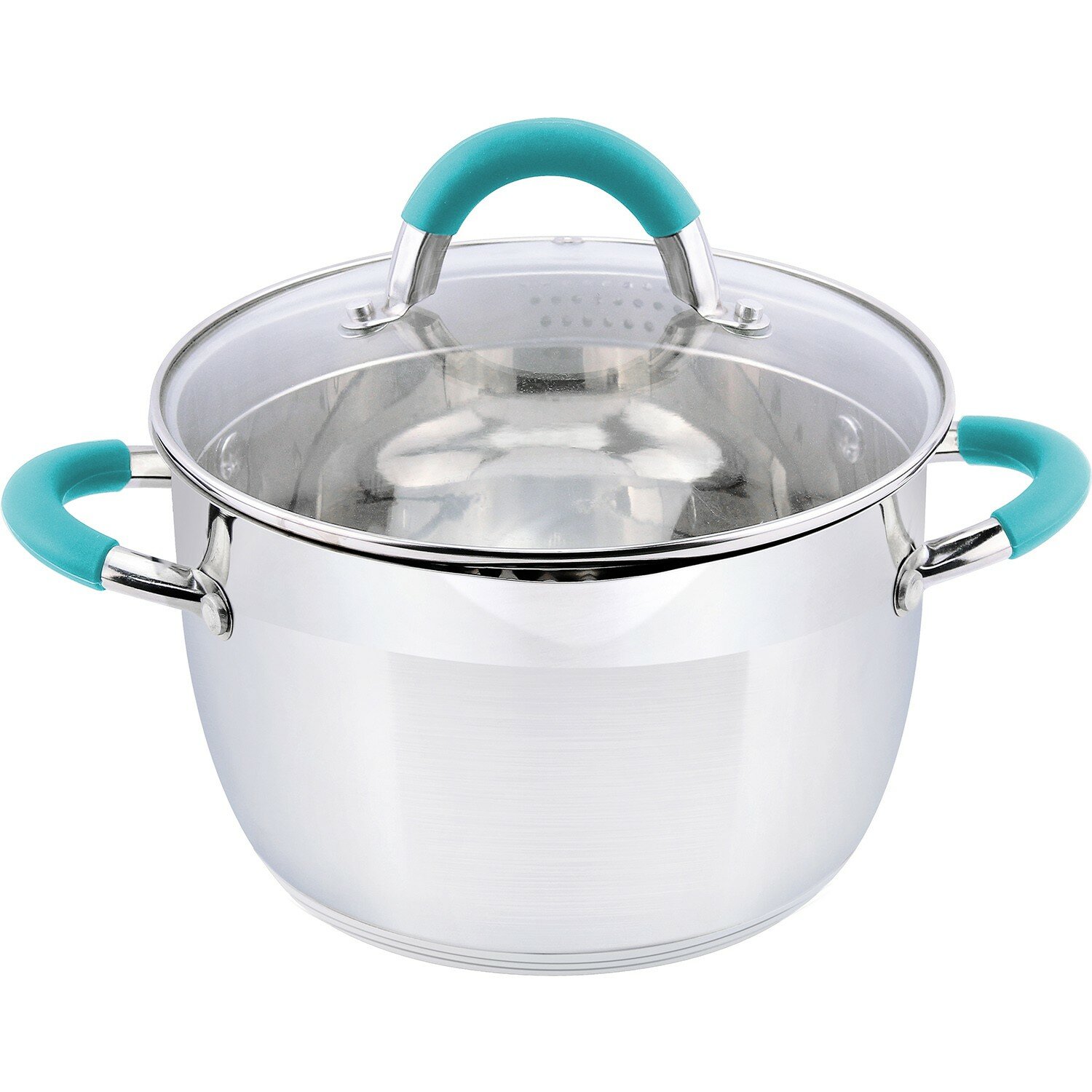 Кастрюля с крышкой Bravo, 2.9 л, нерж. сталь