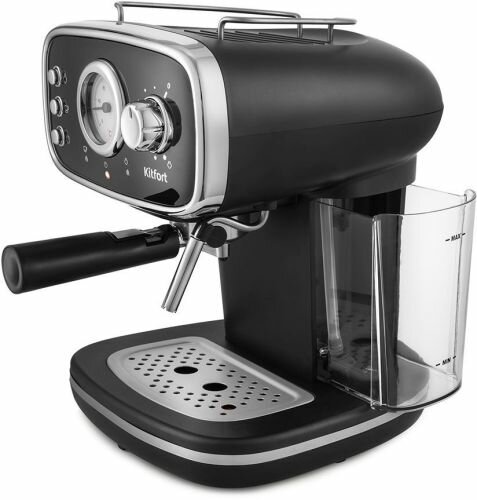 Кофеварка рожковая Kitfort KT-736, черный